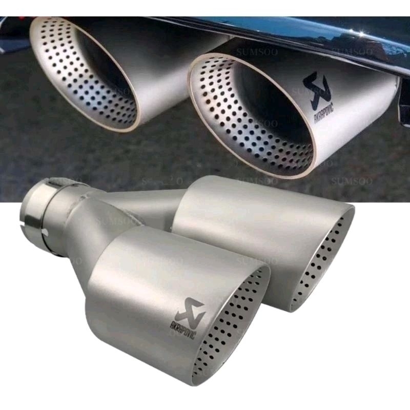 Mbrp Exhaust Tip Dual Outlet Car Exhaust Tip Stainless Steel Slant ...