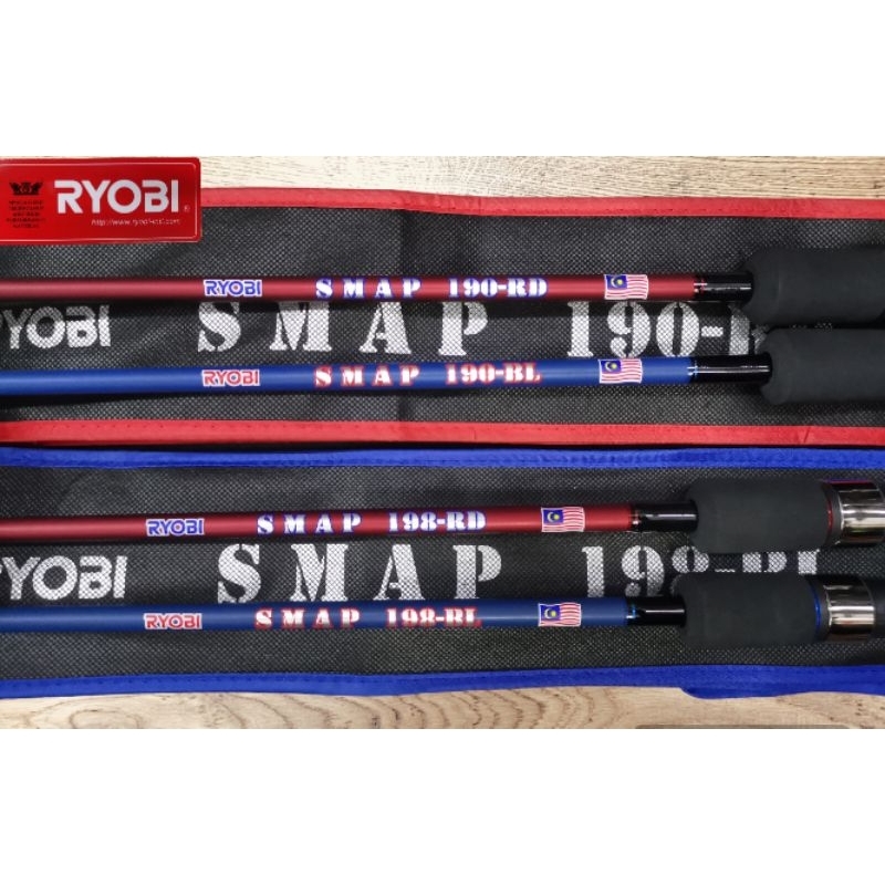 RYOBI SMAP SPINNING FISHING ROD | Shopee Philippines