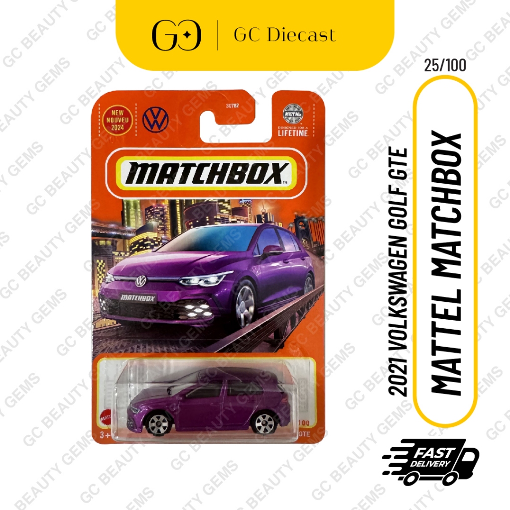 Matchbox 2021 Volkswagen Golf GTE Purple | Shopee Philippines