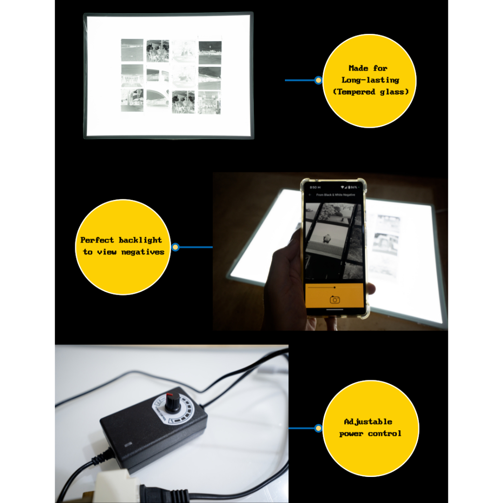 Negative Viewer Light Panel Designed For Various Negatives Formats ...