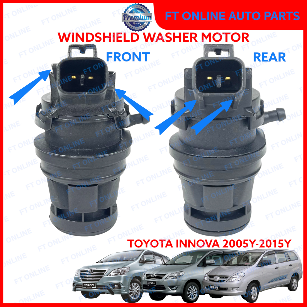 TOYOTA INNOVA 2005-2015 TGN40 WASHER MOTOR/PUMP WINDSHIELD WIPER TANK ...