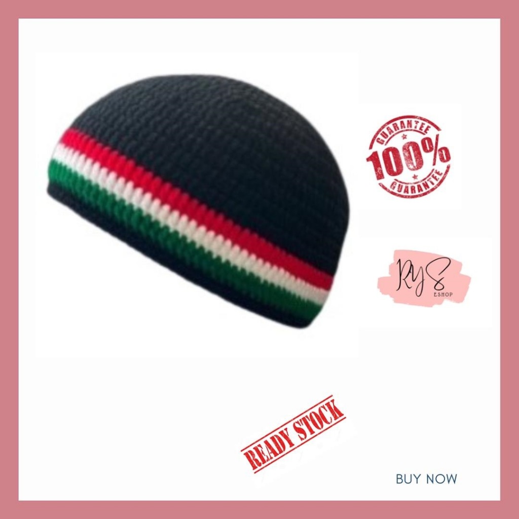 Palestinian Hook Hat (Adult and Boy) | Shopee Philippines