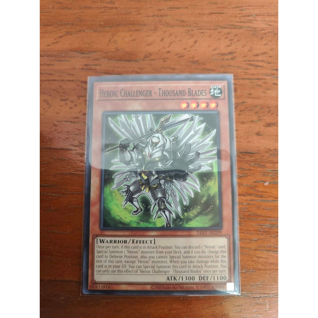 Yugioh: DUEA-JP082 22TP-JP102 24AT-AE209 Heroic Challenger - Thousand ...