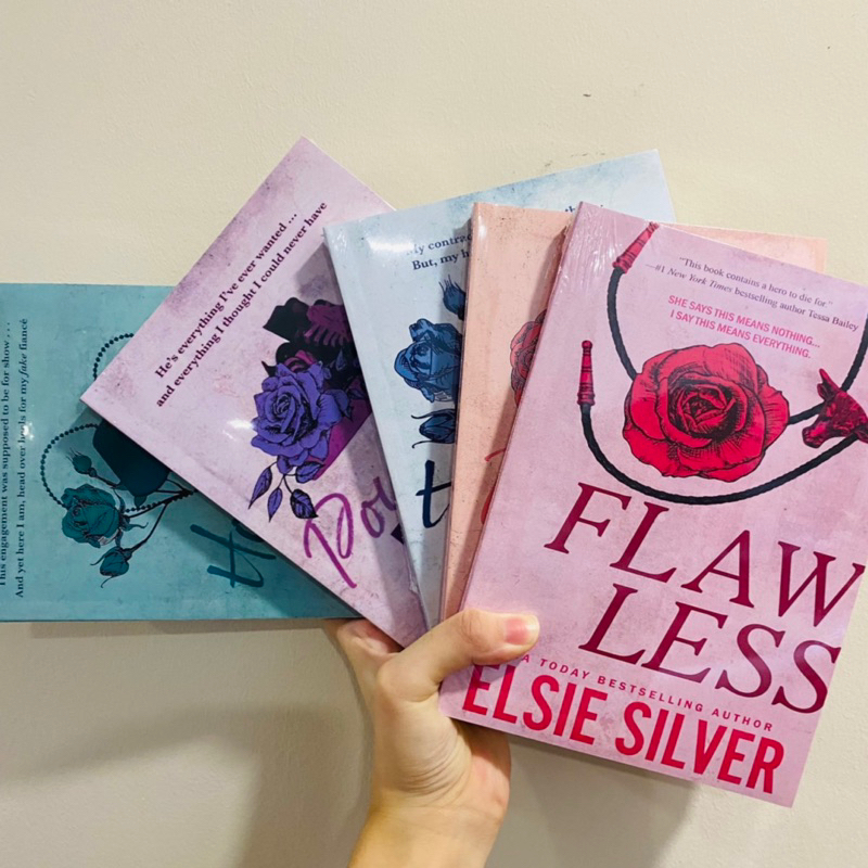 Chestnut Springs 5 Books Series by Elsie Silver【ENG】 Flawless, Heartless, Powerless, Reckless ...