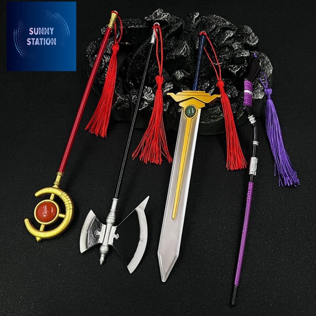 Frieren: Beyond Journey's End 21cm Metal Staff Stick Fern Stark Himmel ...