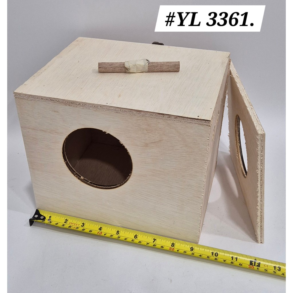 Bird NestBox Egg Box Baji Bird's Nest Budgie Lovebird Cockatiel 23.5cm ...