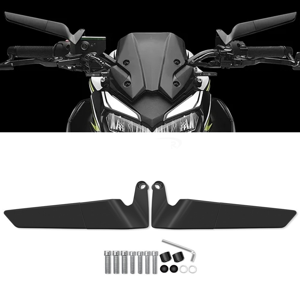 2024 NEW! Side Mirror Sport Winglet Kits Mirrors Wing Rearview ...