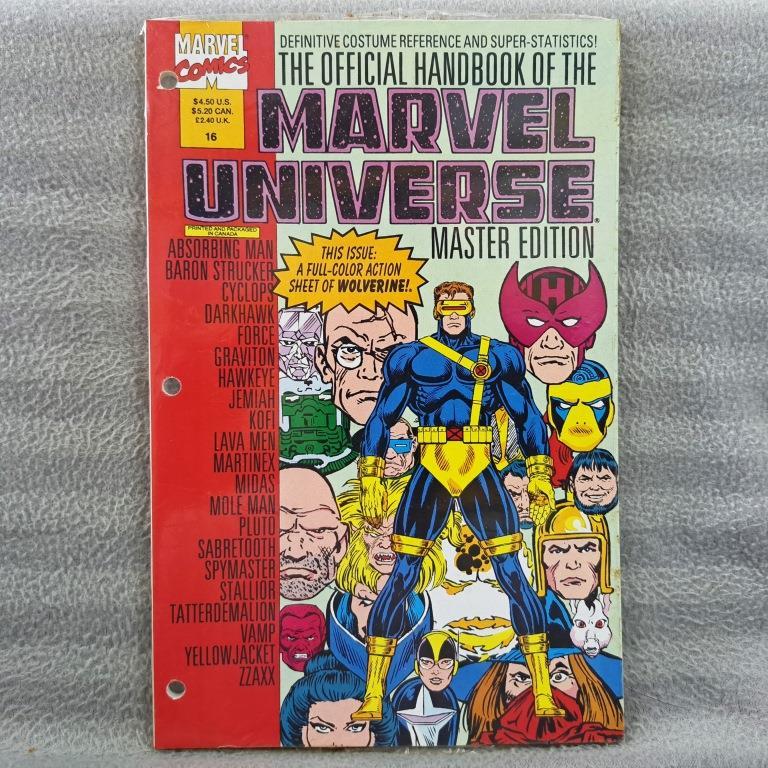 Official Handbook of the Marvel Universe: Master Edition 16 (Marvel ...