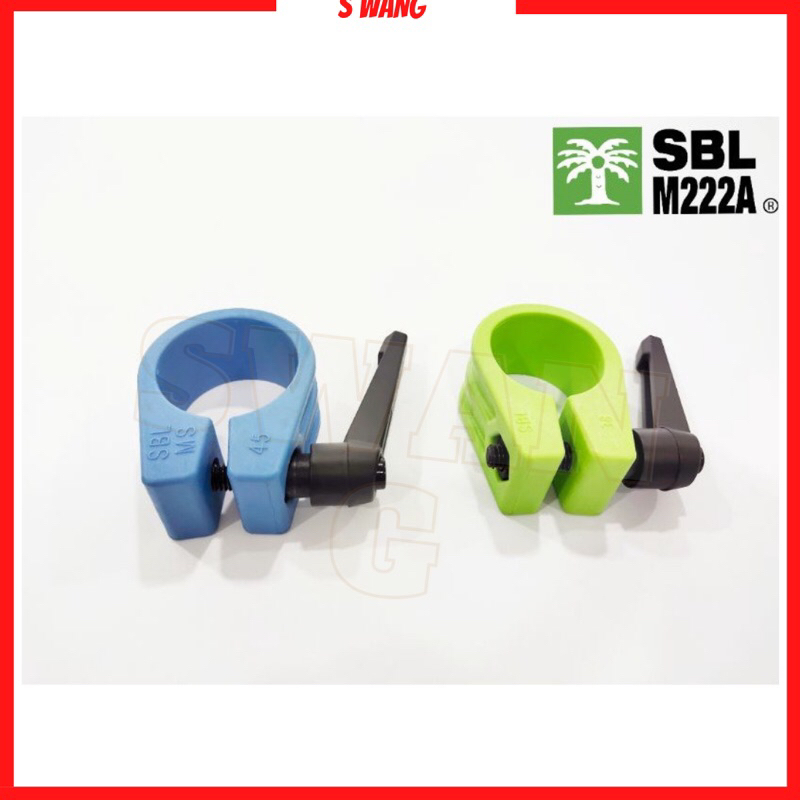SBL M222A Nylon Pole Clamps With Adjustable Handle(Type A)/Klem galah ...