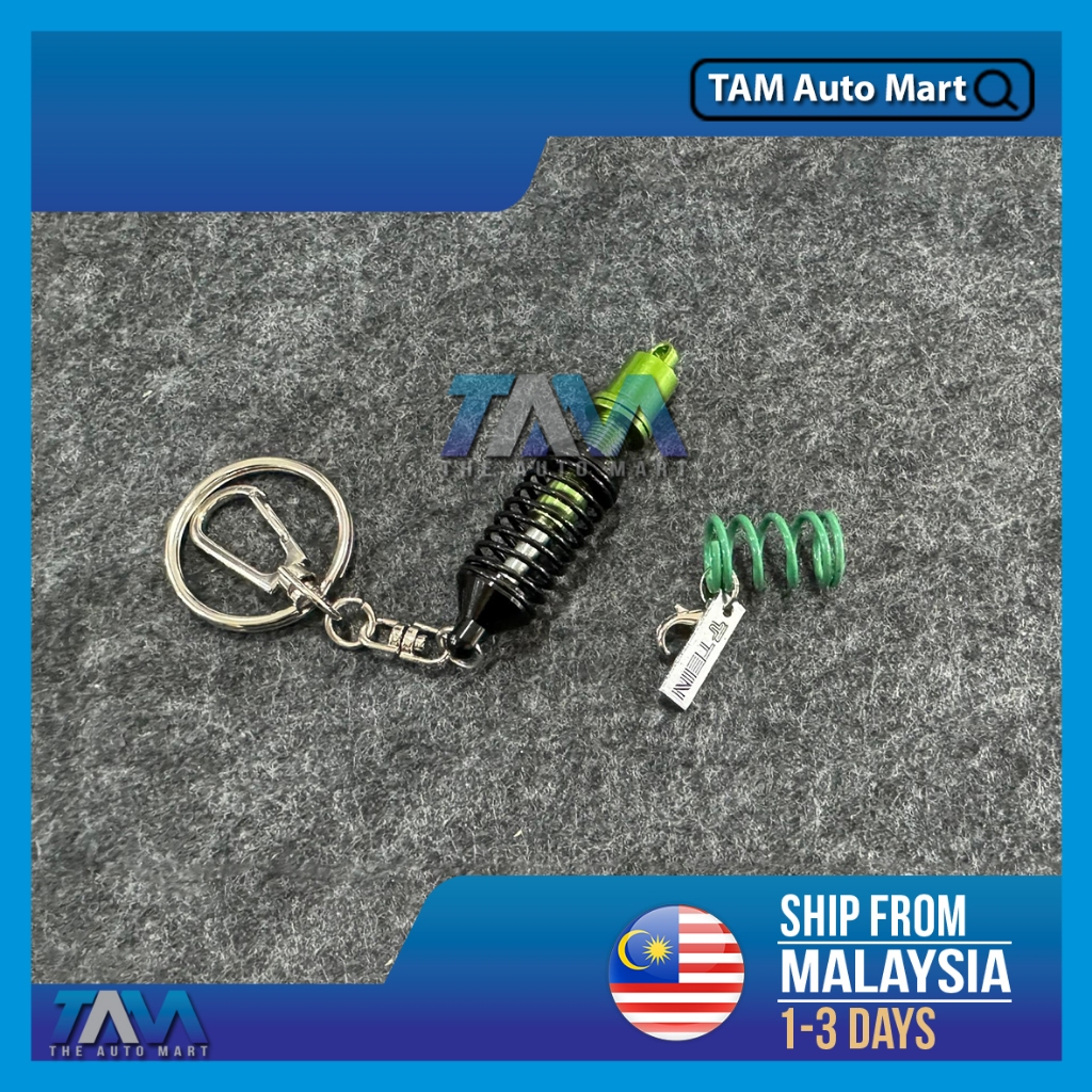 TEIN Car Suspension Keychain Coilover Spring Car Tuning Part Shock ...