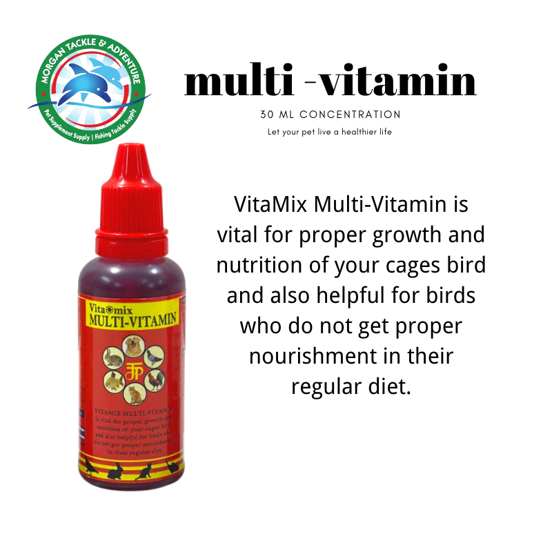Vitamin for Bird Vitamix Multivitamin For Birds 30ml | Shopee Philippines