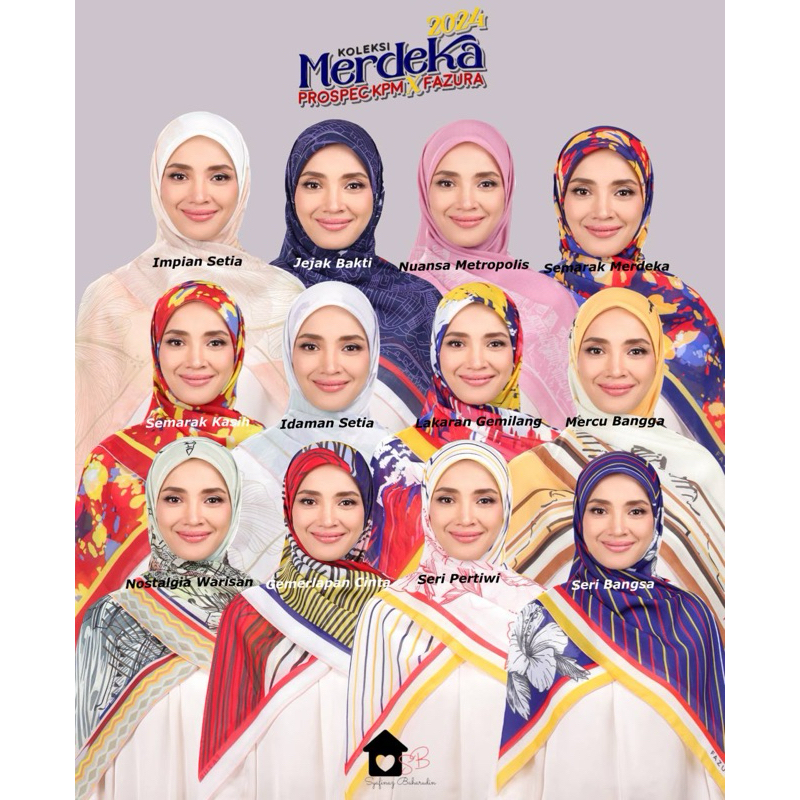Tudung Fazura - Kuntuman Mania New Collection | Shopee Philippines