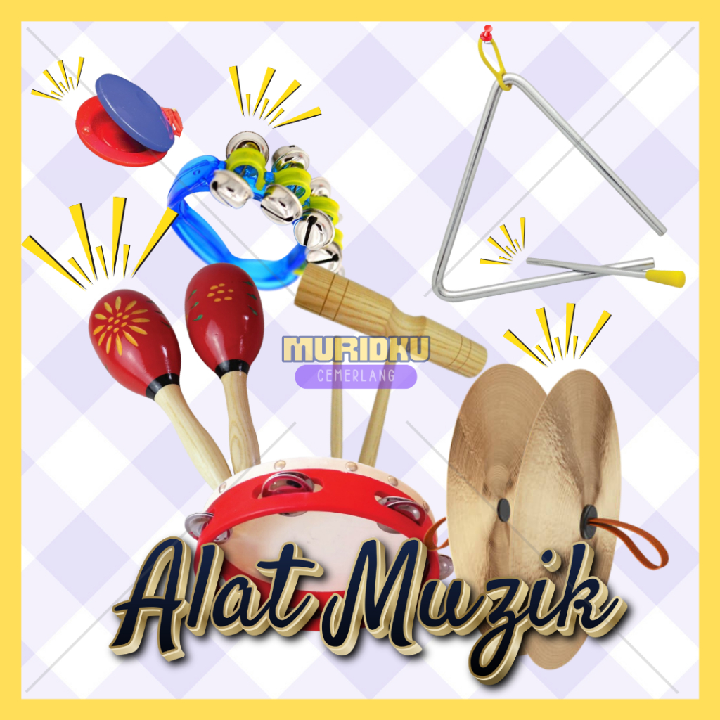 Alat-alat Muzik Music Instruments - Ring Bell Loceng Maracas Marakas ...