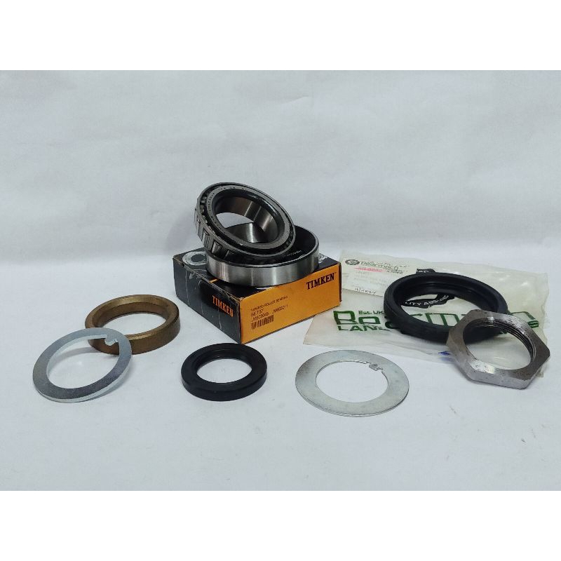 LAND ROVER DEFENDER 90/110 FRONT AXLE STUB NUT/LOCK WASHER WHEEL ...