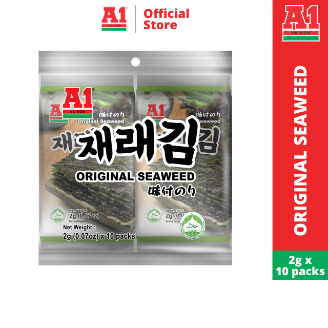 A1 Seaweed (2g x 10 packs) | Shopee Philippines