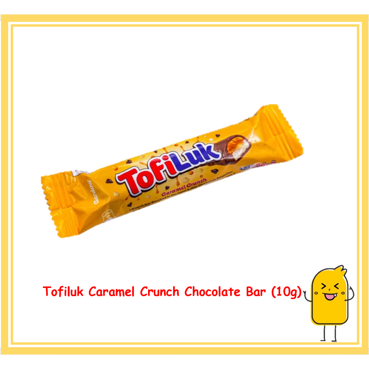 Tofiluk Caramel Crunch Chocolate Bar (10g) | Shopee Philippines