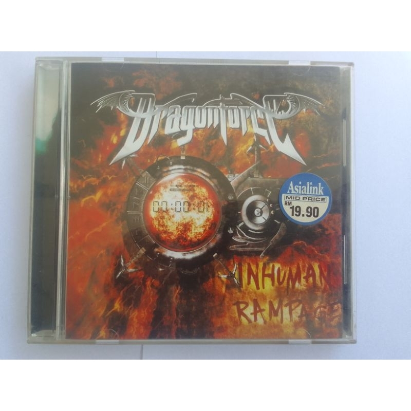 CD DragonForce - Inhuman Rampage ( AsiaLink CD) | Shopee Philippines