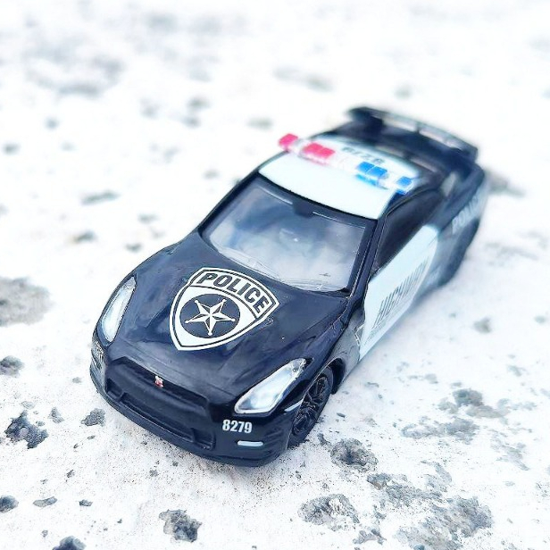 TARMAC WORKS Nissan GT-R R35 Highway Patrol Police Mint Unsealed ...