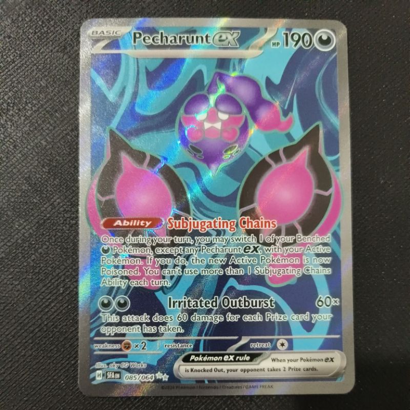 Pokemon Card TCG : SV6.5 Shrouded Fable: Pecharunt ex 085/064 Full Art ...