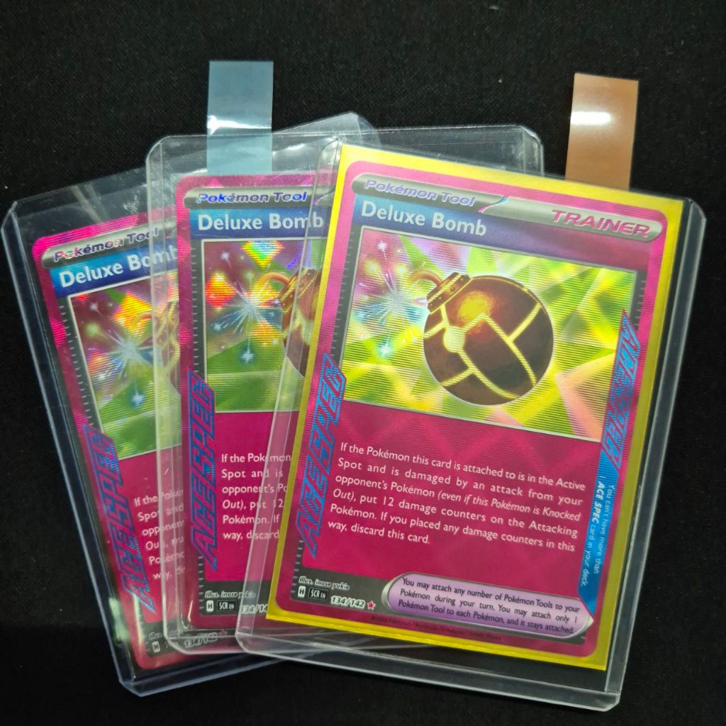 Pokemon TCG Stellar Crown Singles Ace Trainer Cards Grand Tree Deluxe ...