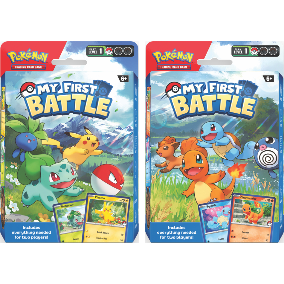 Pokemon TCG Pokémon Trading Card Game My First Battle Pikachu and ...