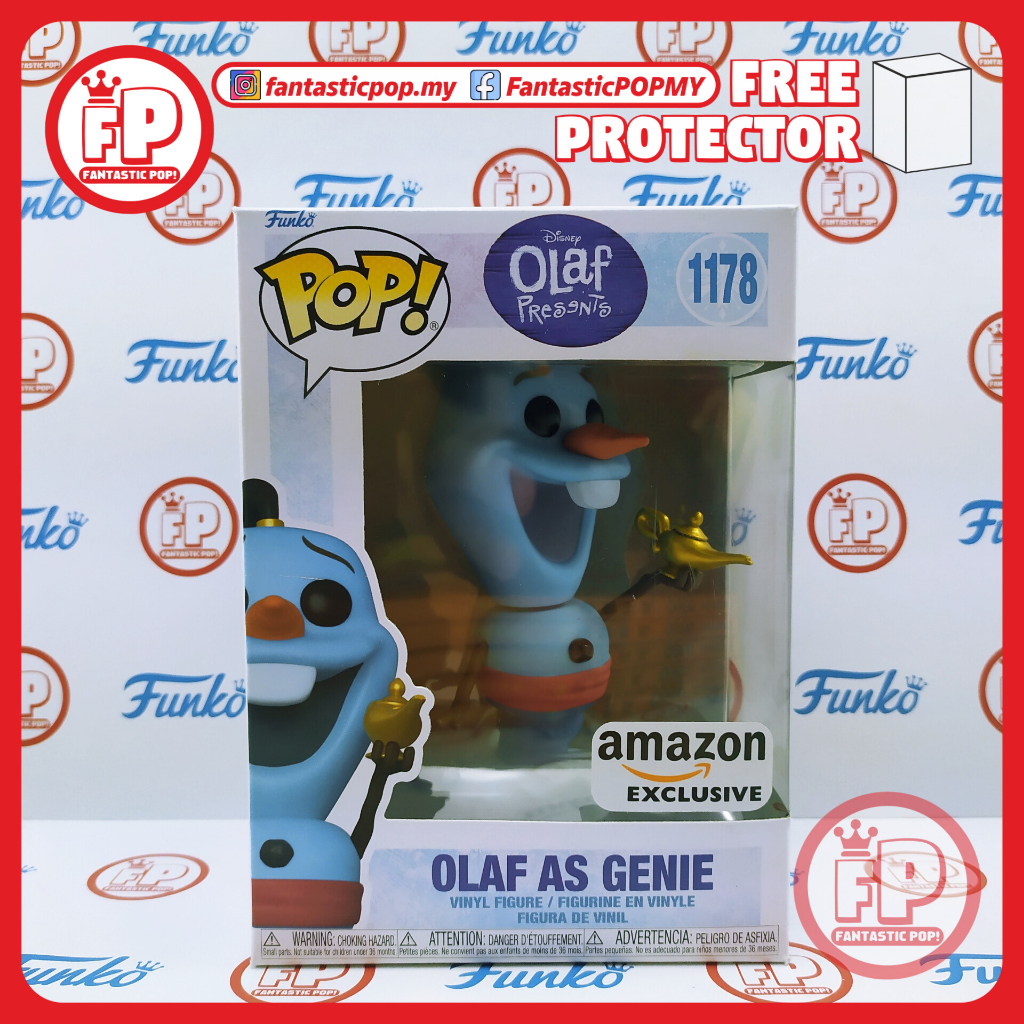 Funko POP ! Disney - Frozen - Olaf Presents - Olaf As Genie (1178 ...