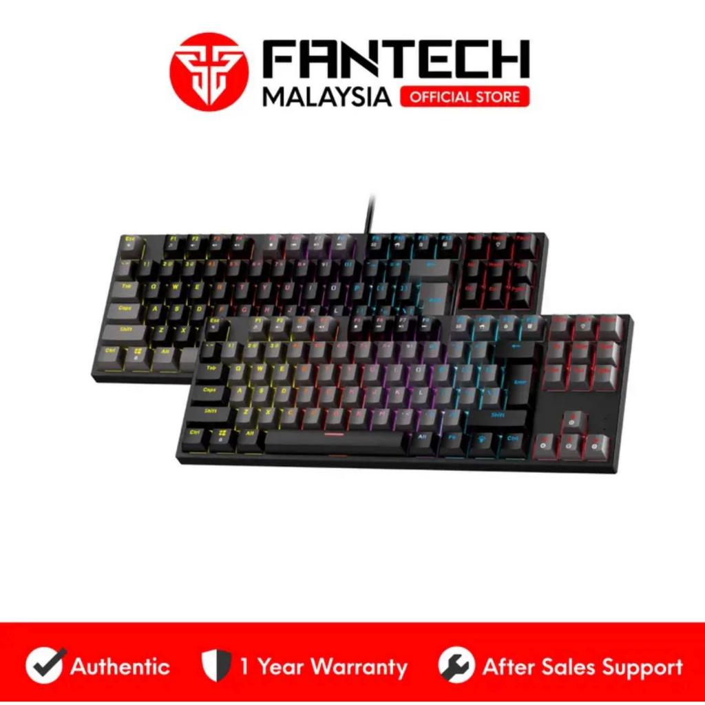 FANTECH ATOM KL MK86 MECHANICAL GAMING KEYBOARD 87KEY | Shopee Philippines