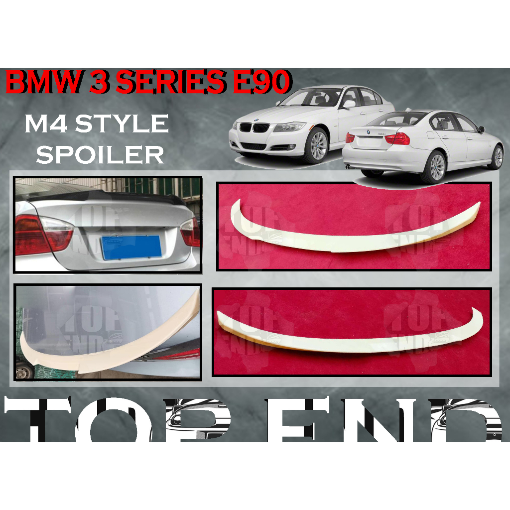 BMW 3 SERIES E90 2005-2012 M4 SPOILER DUCKTAIL E90 M4 SPOILER REAR ...