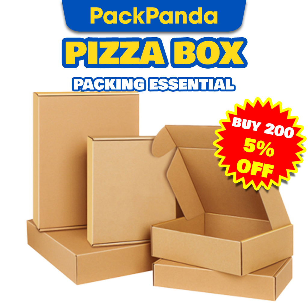 PackPanda Pizza Box Packaging Box Box Paper Box Small Box Packing Box ...