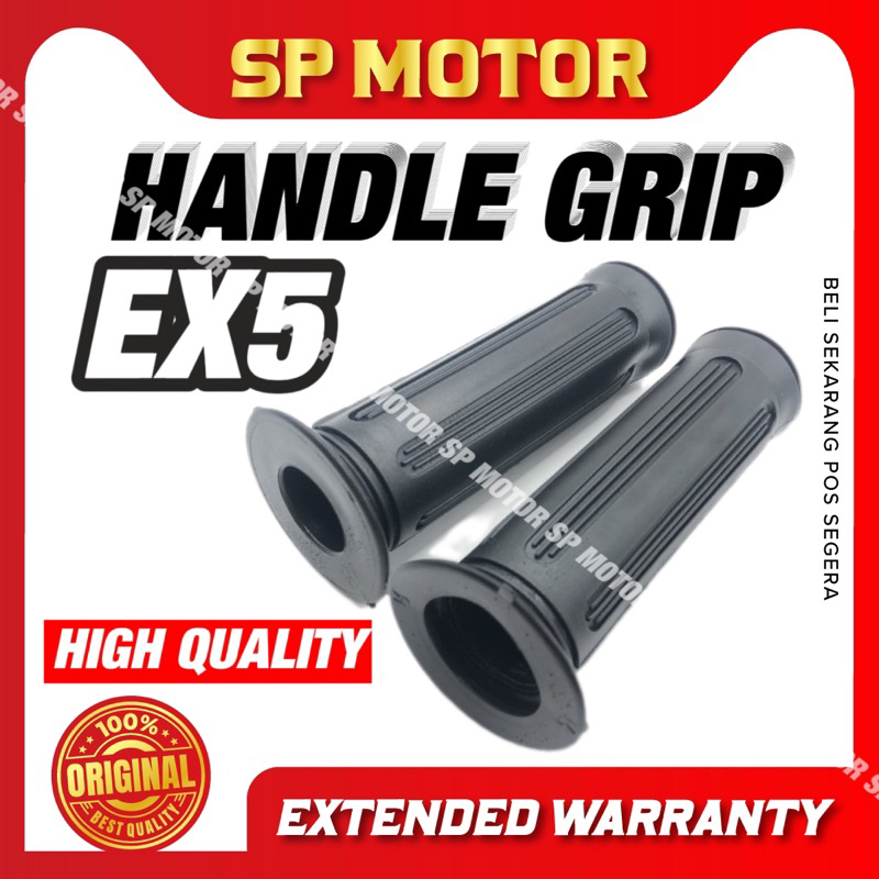 HONDA EX5 HANDLE GRIP // SARUNG TANGAN GETAH RUBBER THOTTLE GRIP ...