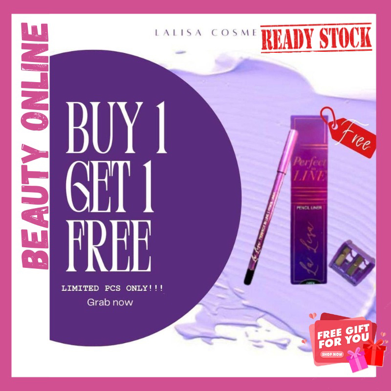 La lisa pencil liner BUY 1 FREE 1 | Shopee Philippines