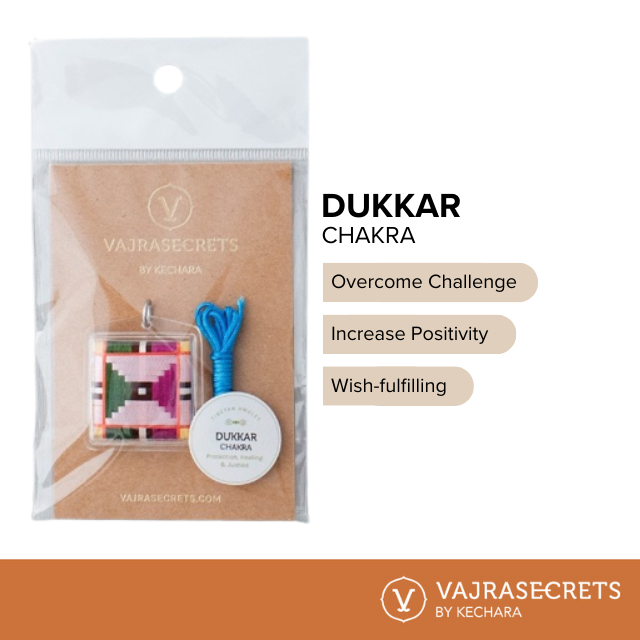 Dukkar (White Umbrella) Chakra Amulet (Protection from Black Magic ...