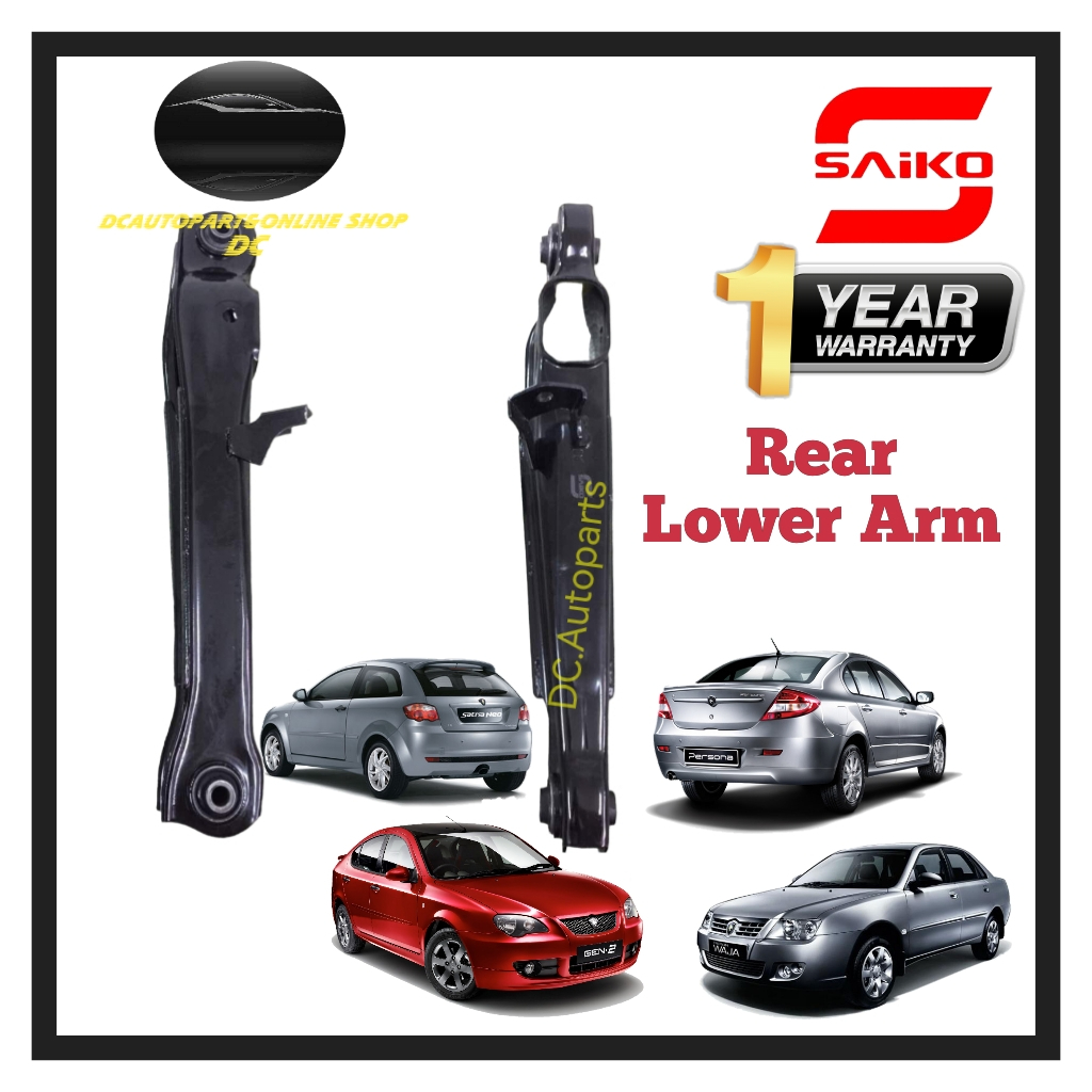(1YEAR WARRANTY ) SAIKO CONTROL LOWER ARM PROTON WIRA WAJA GEN2 GEN-2 ...