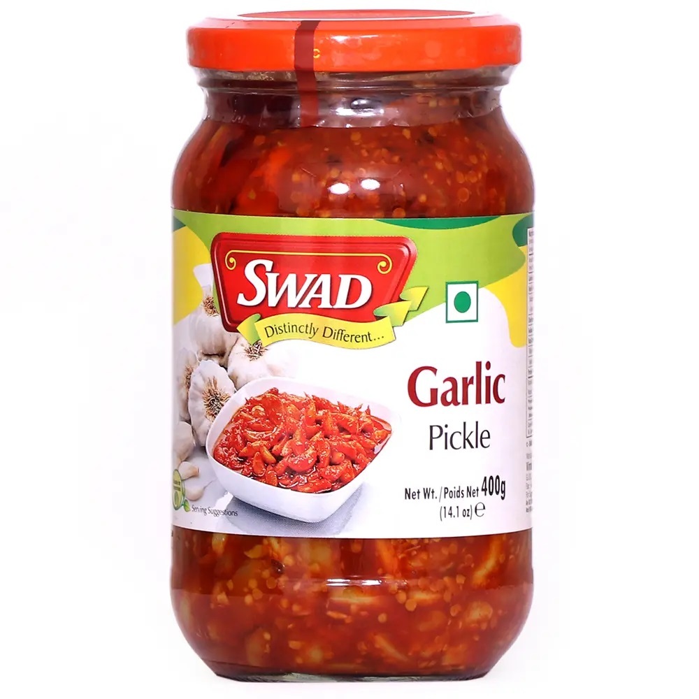 SWAD Garlic Pickle 400g (Product of India) Export pack Premium Quality ...