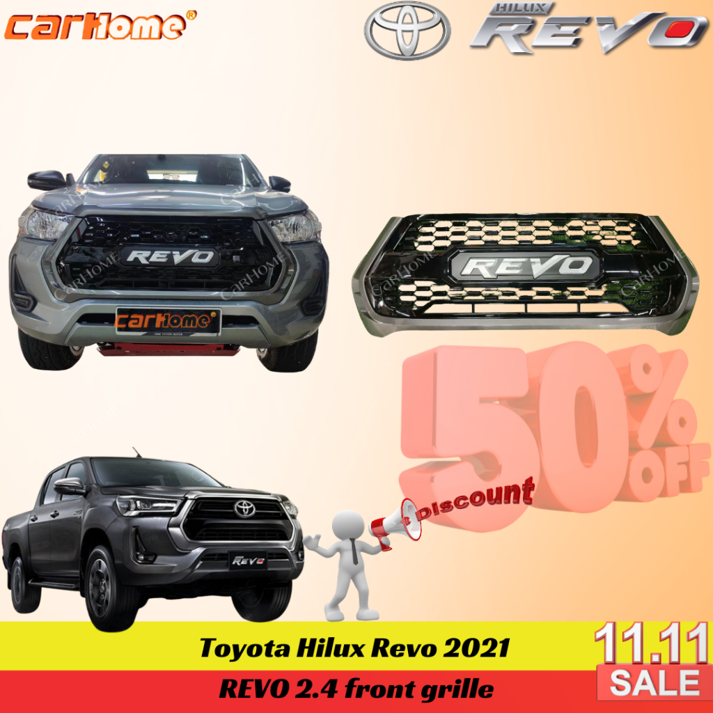 Toyota Hilux Revo 2021 2.4spec front grill Revo 2.4 front grille Revo ...