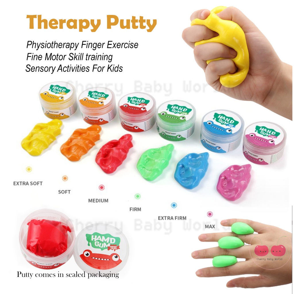 Autism Sensory Therapy Putty Physiotherapy Rehabilitation Finger ...