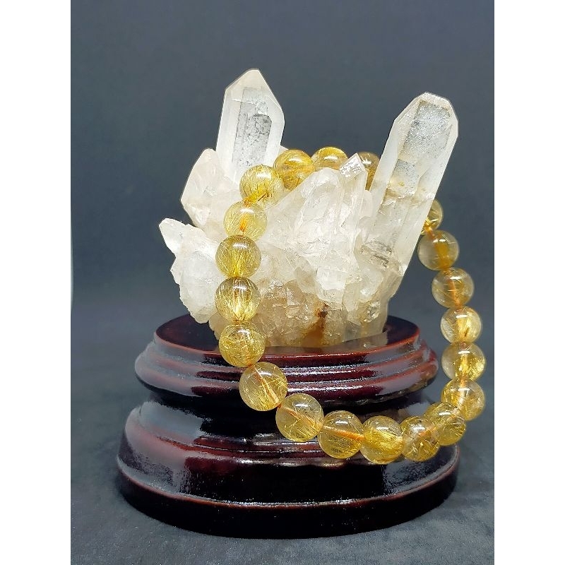 Clear Quartz Cluster with Base [High Grade] 白水晶簇带底座 Natural Crystal ...
