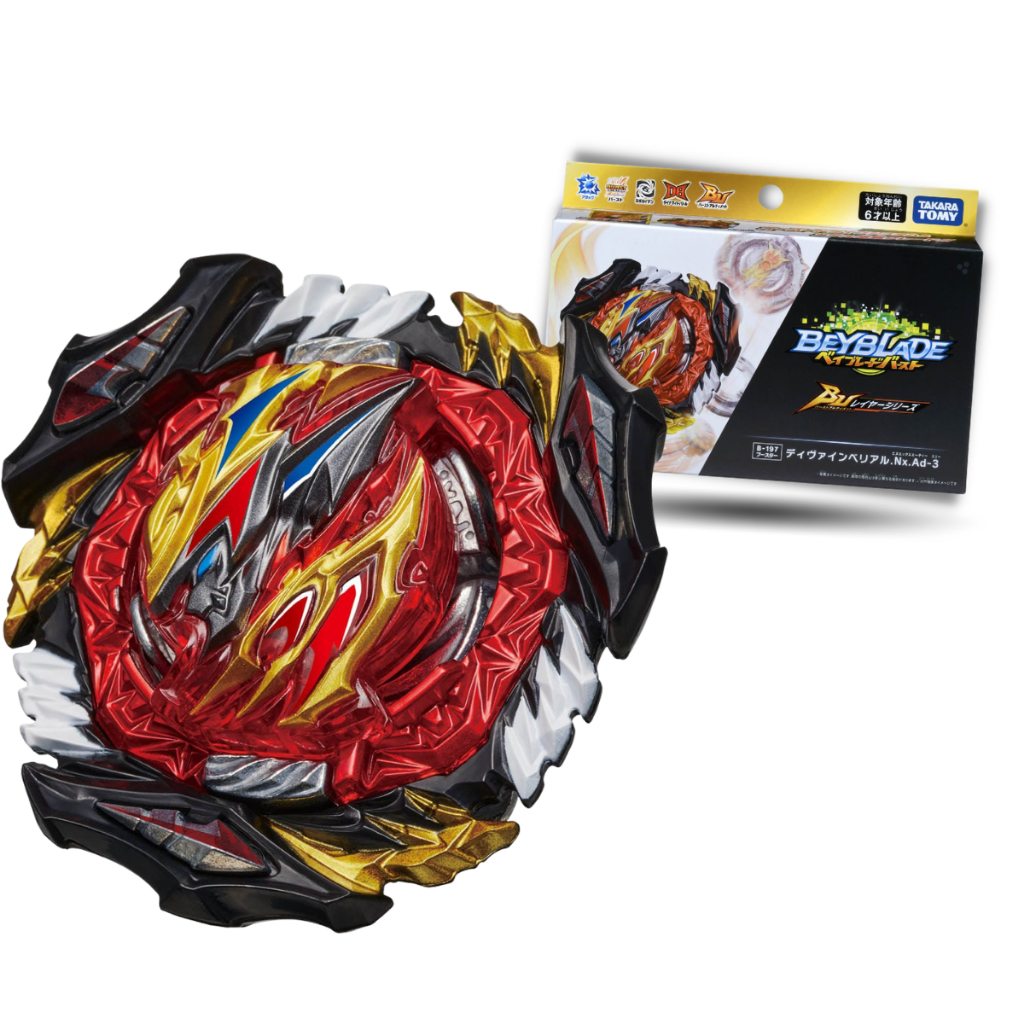 [BEYFAN] B-197 Booster Divine Belial Nexus Adventure-3 Takara Tomy Beyblade Burst BU/DB Regular ...