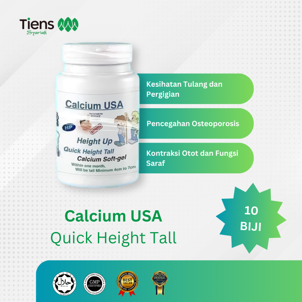 Height Up Calcium USA The Best Calcium Supplement Height Up Medicine ...