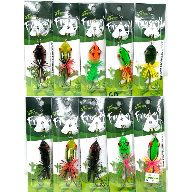 Hytac FROGGY HARD FROG (HARD BODY FROG) | Shopee Philippines