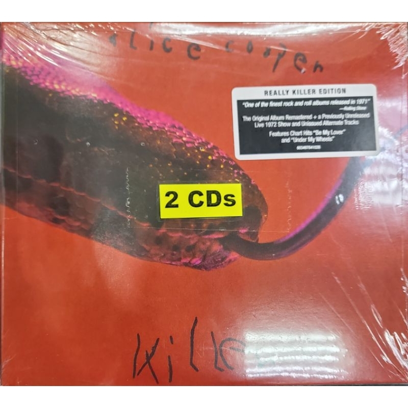 Alice Cooper - Killer (2CDs) | Shopee Philippines