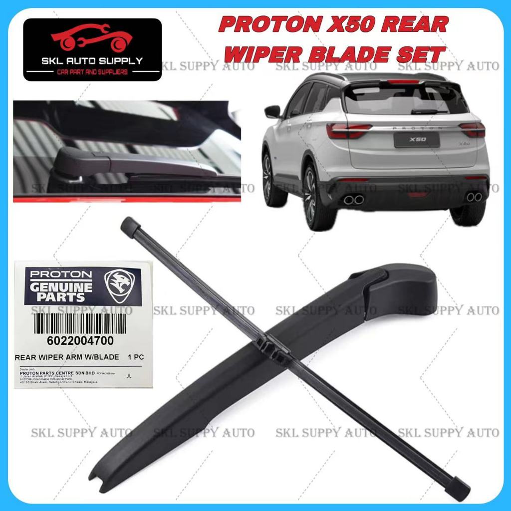 PROTON X50 FULL SET REAR WIPER ARM WITH WIPER BLADE WIPER WINDSCREEN ...