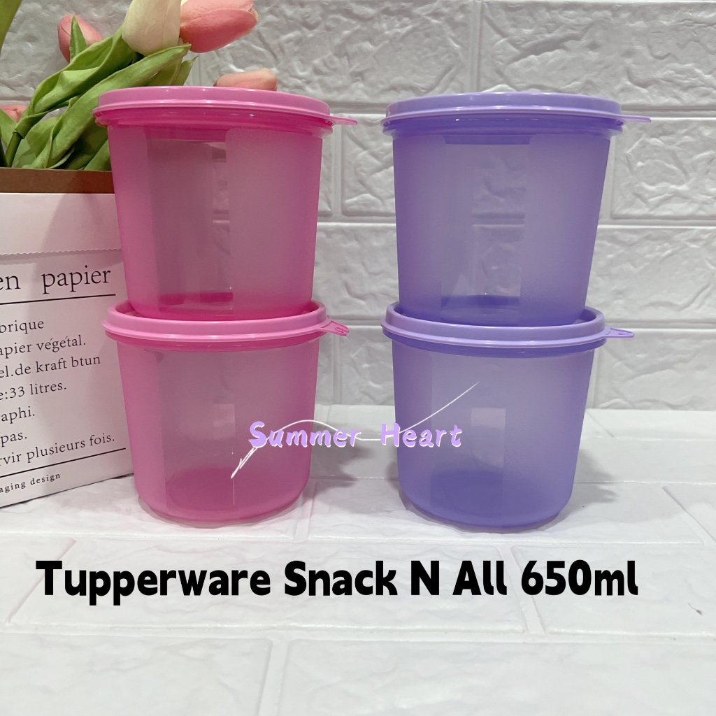 Tupperware Snack N All 650 (1pc / 2pcs) | Shopee Philippines
