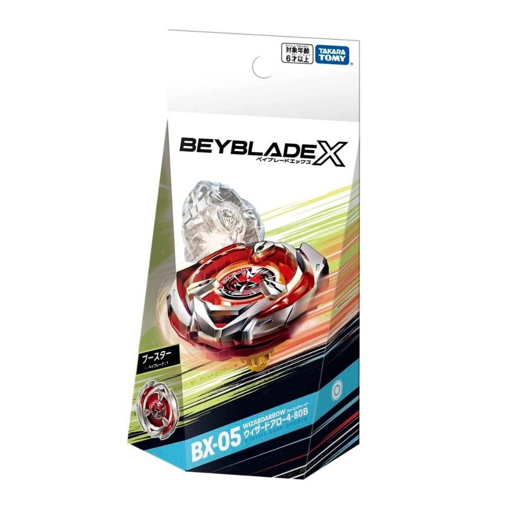 Takara Tomy Beyblade X BX-05 BOOSTER WIZARD ARROW 4-80B | Shopee Philippines