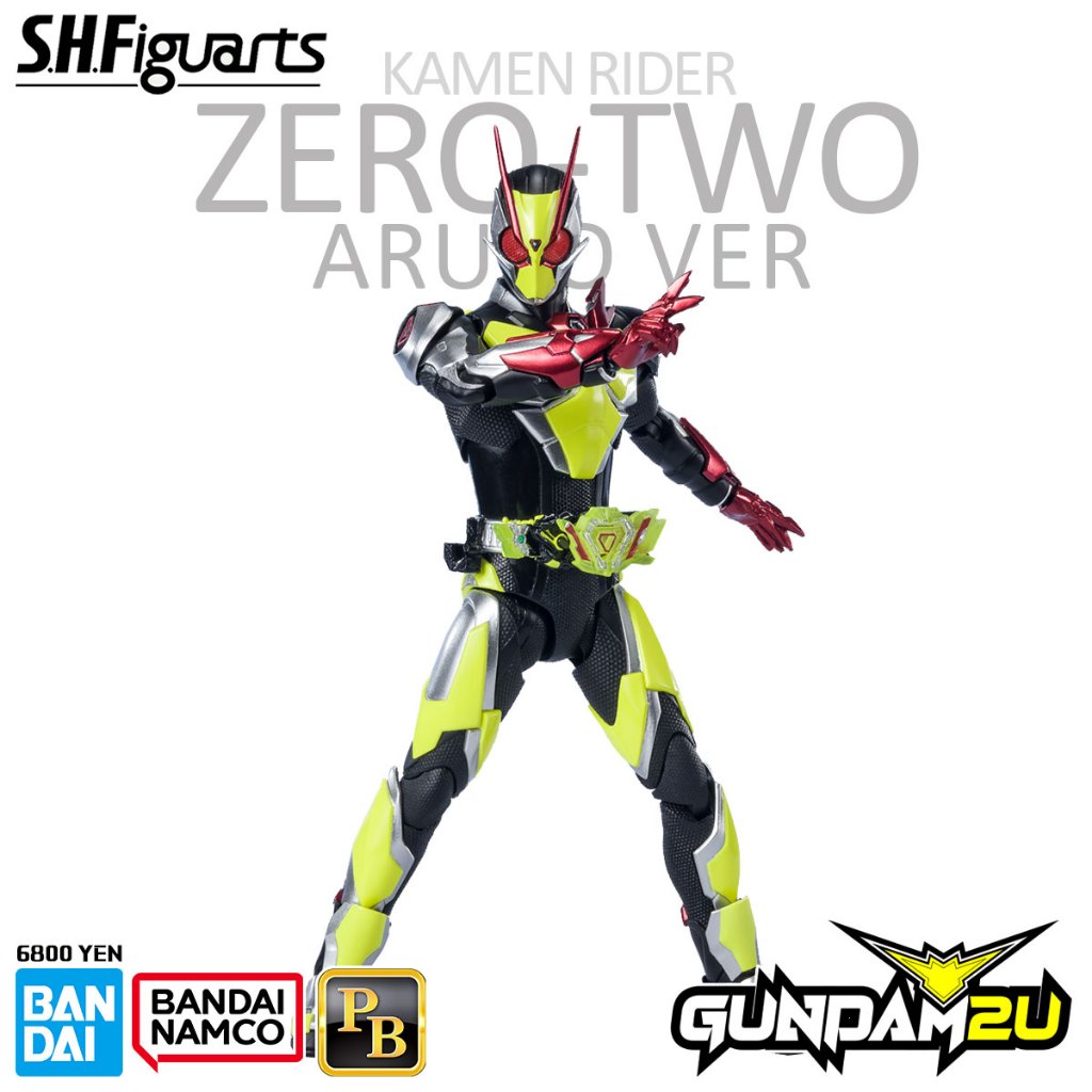 BANDAI SHF Kamen Rider Zero Two 02 - Tamashii Nations S.H.Figuarts Masjed Rider Zero One 01 ...