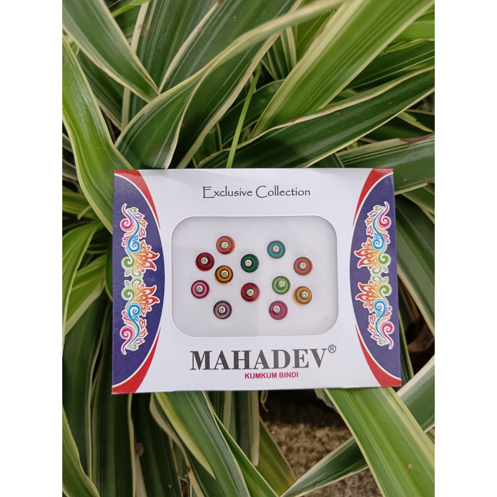 Fancy Stone Design Indian Sticker Pottu Forehead Bindi Pottu Wear ...