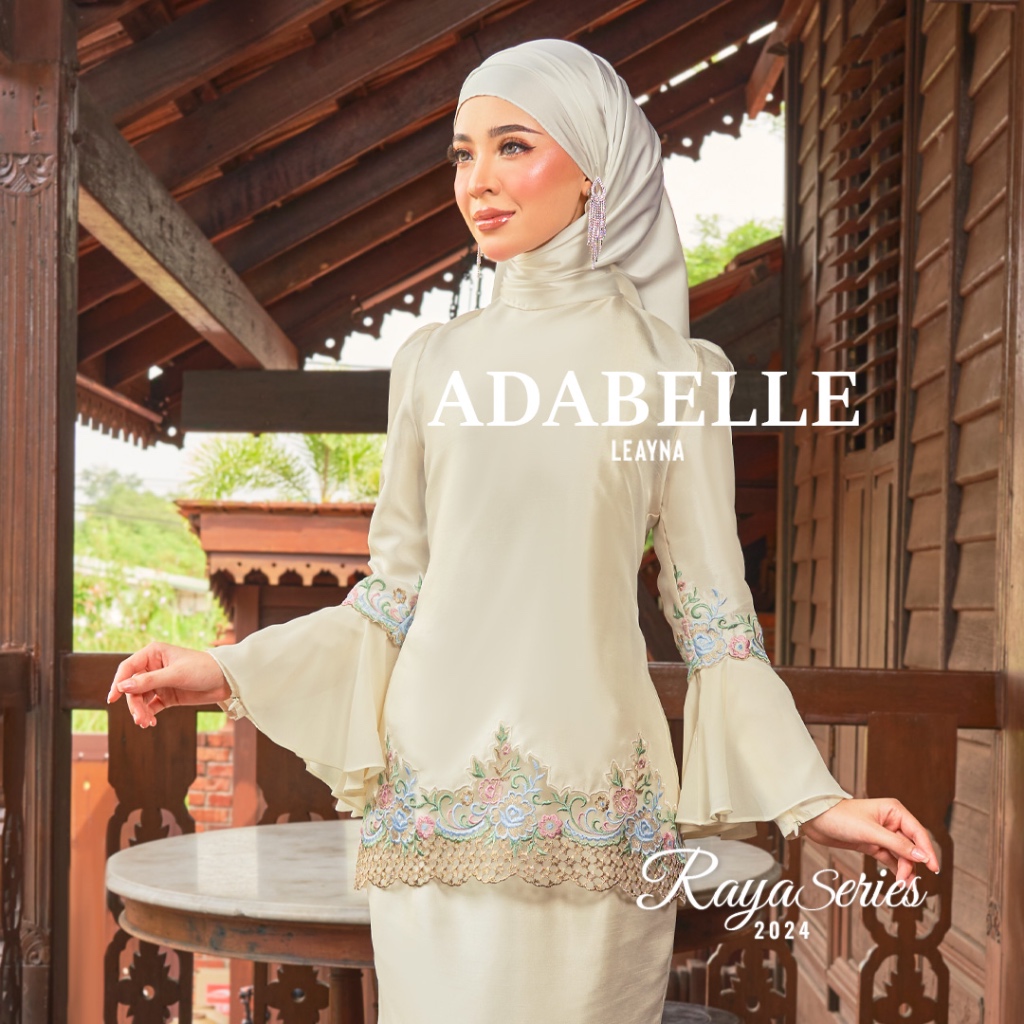 [LEAYNA.CO] [ADABELLE] Baju Kurung Moden Bersulam Convocation | Shopee ...