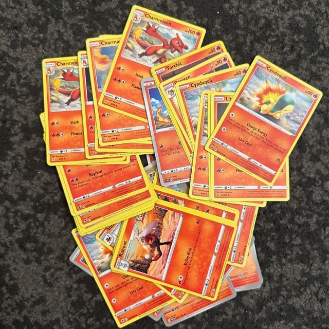 Fire Starters - Non Holo - Pokemon TCG (Part 1) | Shopee Philippines