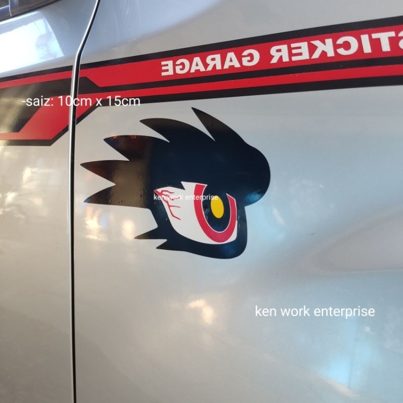 sticker mugen eye car sticker 0107 accessories | Shopee Philippines