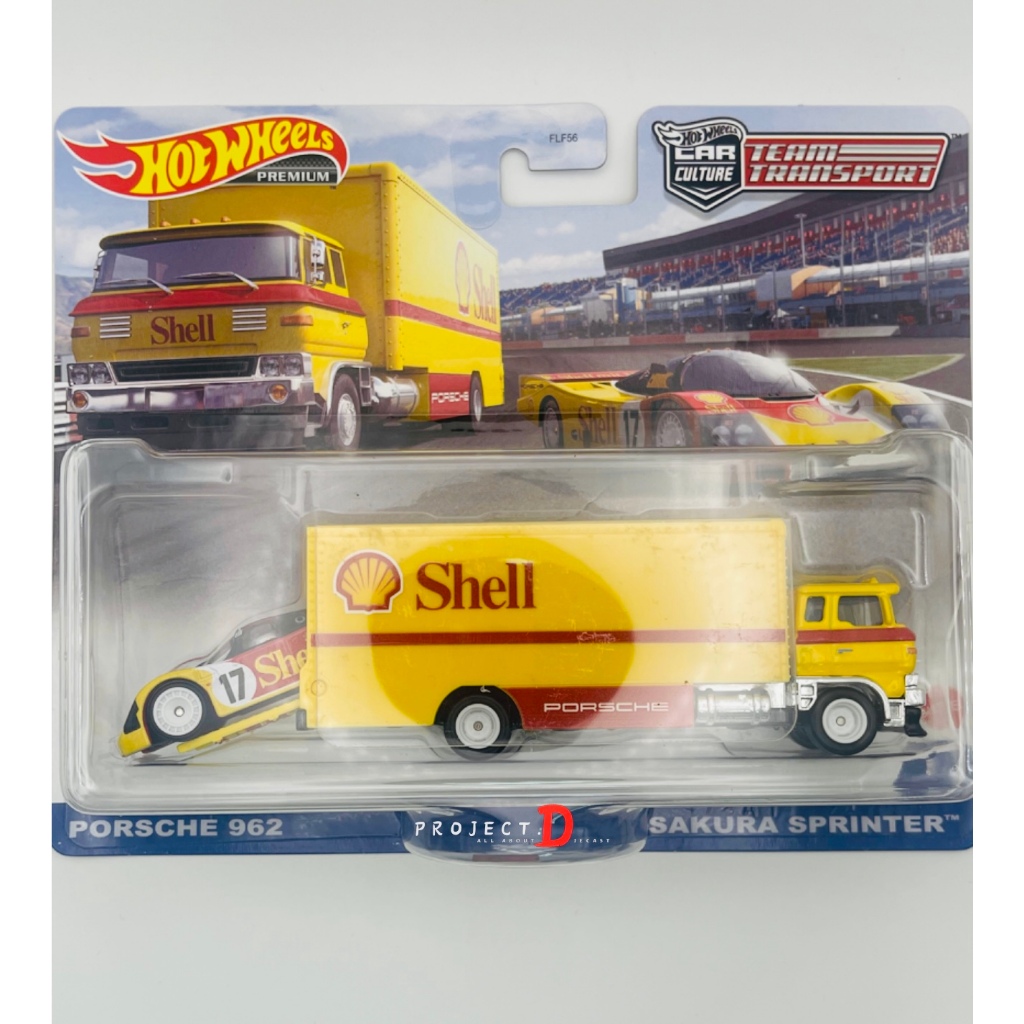 HotWheels Premium Car Culture Team Transport Porsche 962/Sakura ...